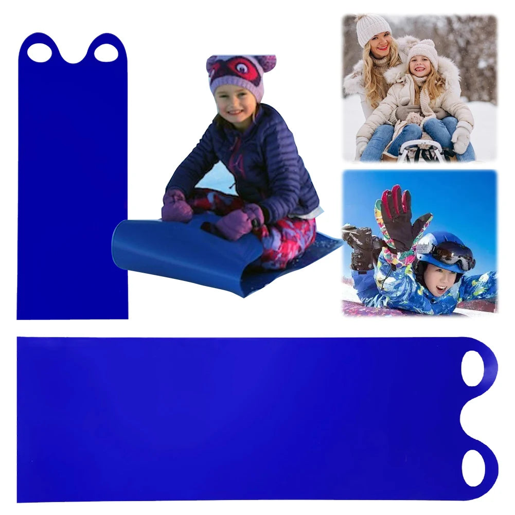Roll Up Snow Sled Foldable Snowboard Portable Snow Slider ...